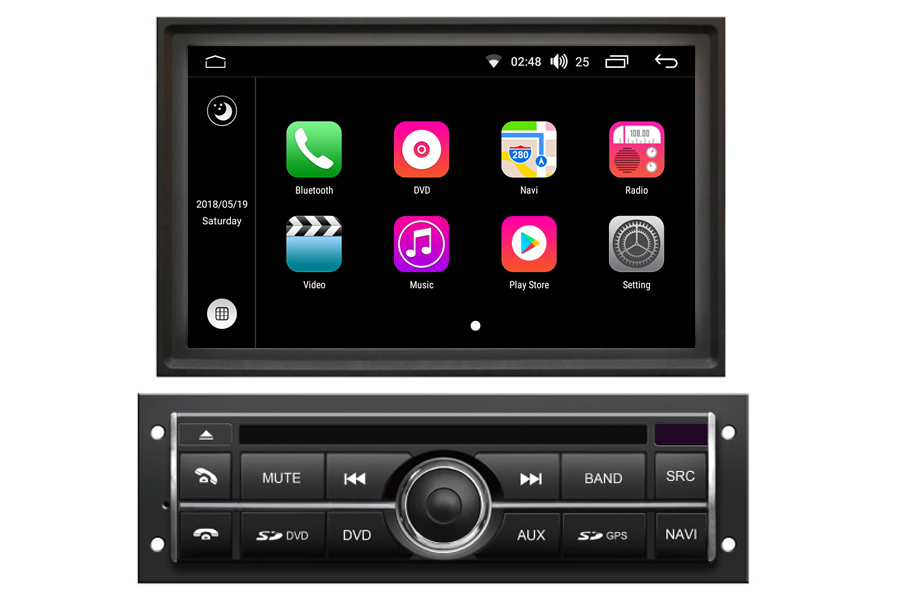 Mitsubishi L200/Montero/Pajero Navigation Auto Radio Replacement